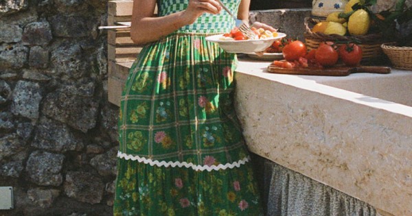 THE SPELL FLORA STRAPPY MAXI DRESS - SP-FL-SD | ByCheryve.com