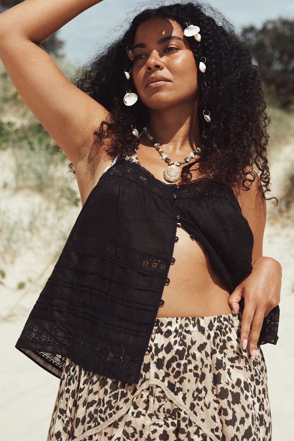 THE SPELL CABANA TEODORA CAMI - SP-CA3-TC | ByCheryve.com